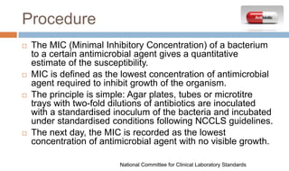 Antibiotic sensitivity testing (AST) | PPTX