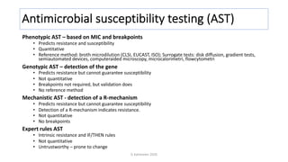 Antimicrobial susceptibility testing | PDF