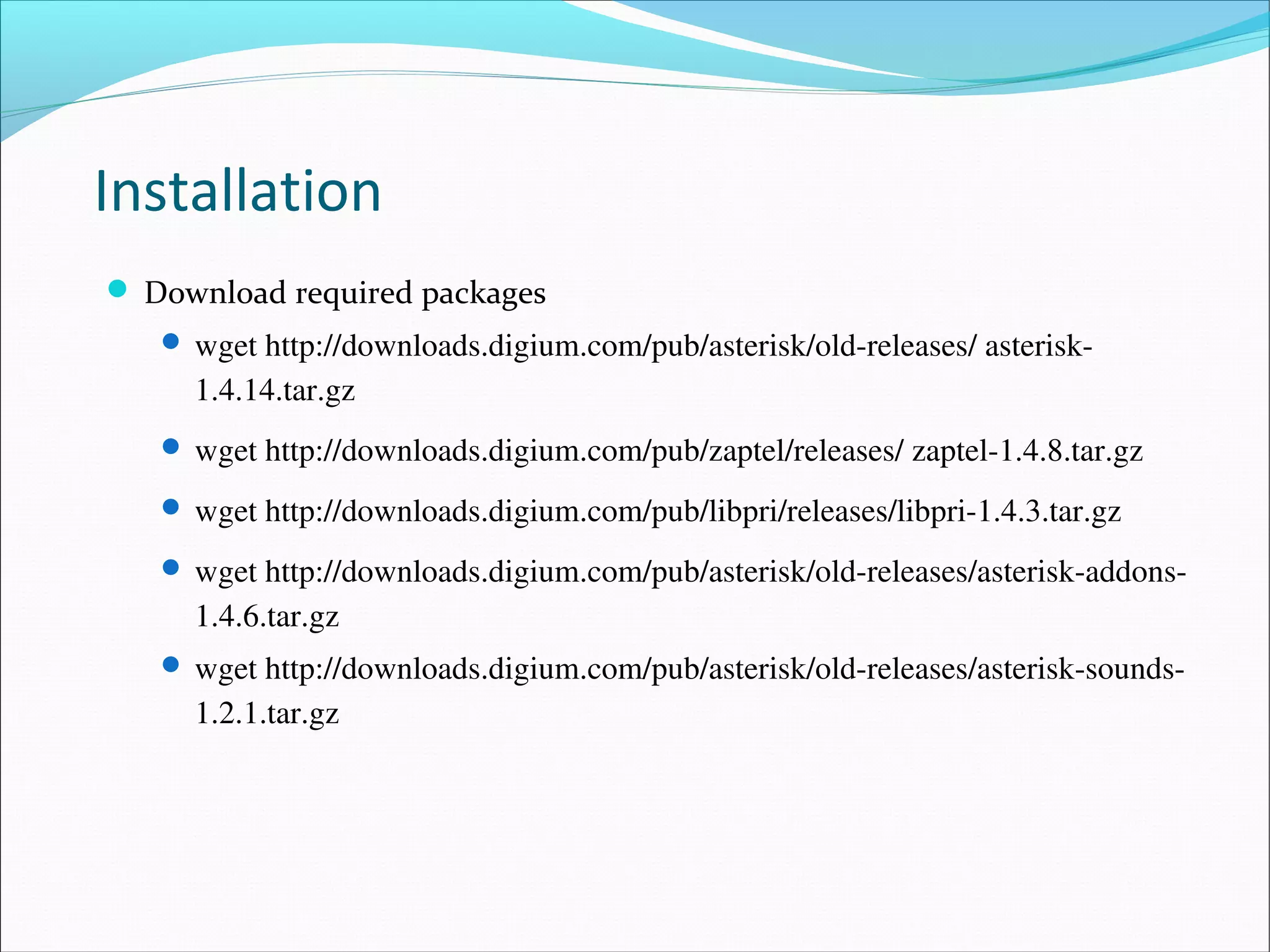 Ast installation (edited version) shared by voip.com.vn