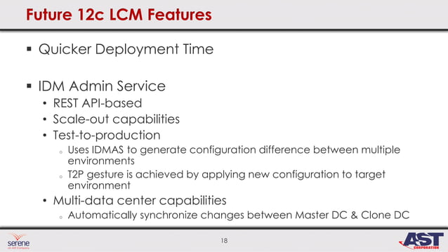 Identity and Access Management Deployment using Lifecycle Management ...