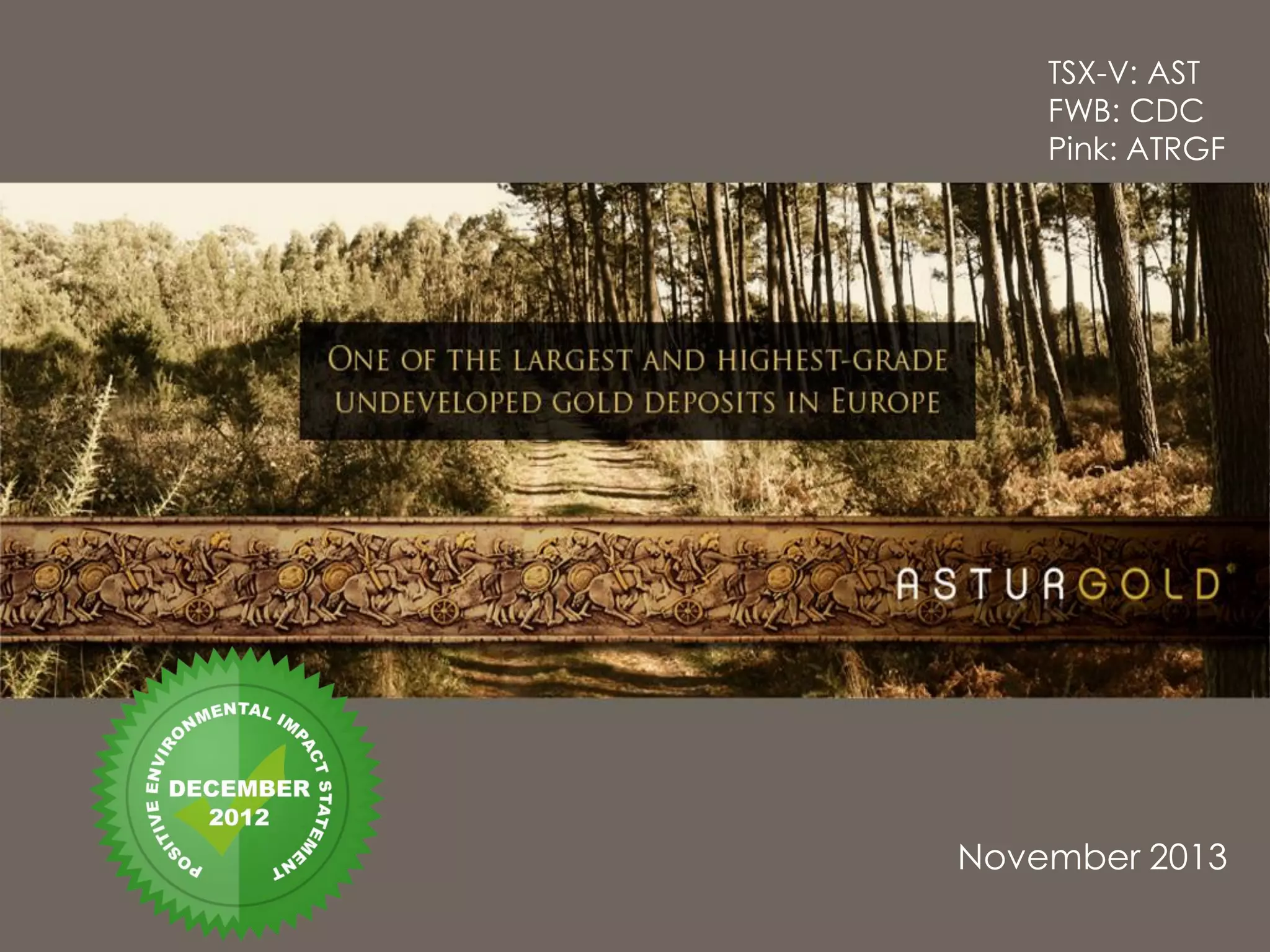 Astur Gold Corp | PDF | Commodities | Economy