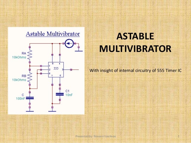 Astable Multivibrator - 555 Timer