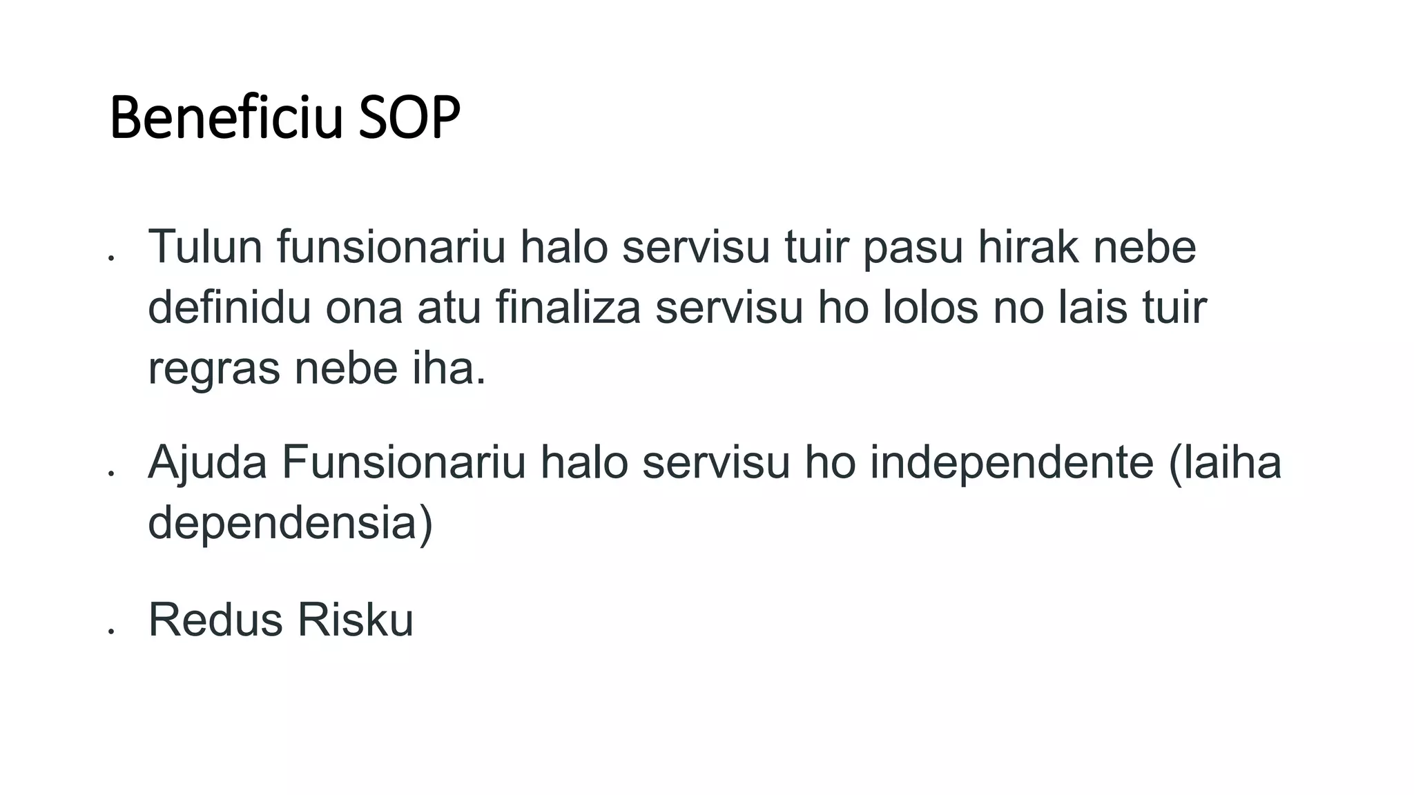 A STANDARD OPERATING PROCEDURE.pptx