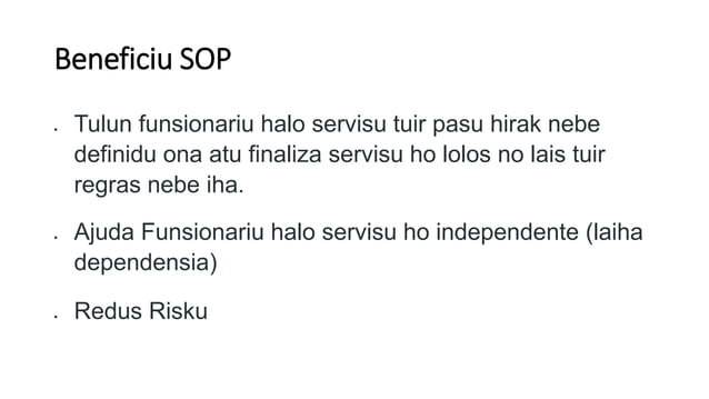 A STANDARD OPERATING PROCEDURE.pptx