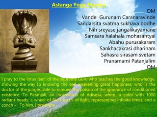 Astanga yoga mantra | PPT