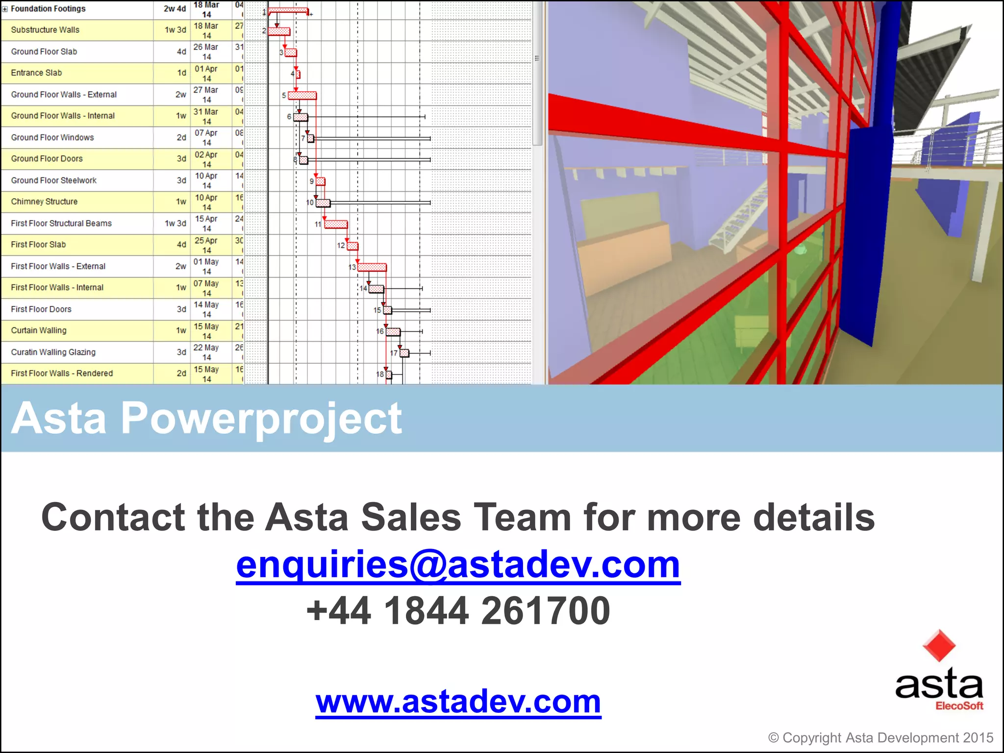 Asta Powerproject BIM Overview | PDF | 3-D Graphics | Computer Software ...
