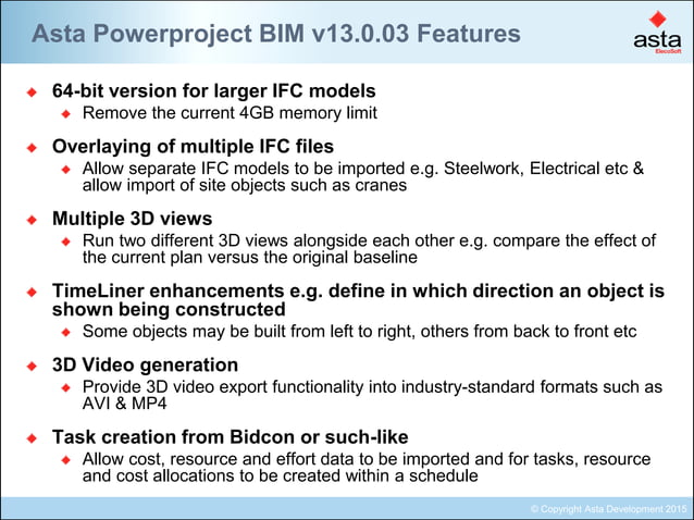 Asta Powerproject BIM Overview | PDF | 3-D Graphics | Computer Software ...