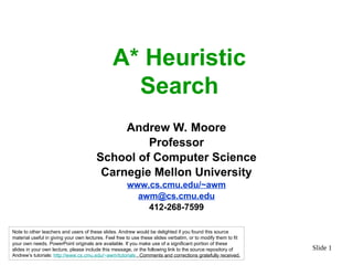 HEURISTIC SEARCH IN ARTIFICIAL INTELLEGENCE | PPT | Search | Internet
