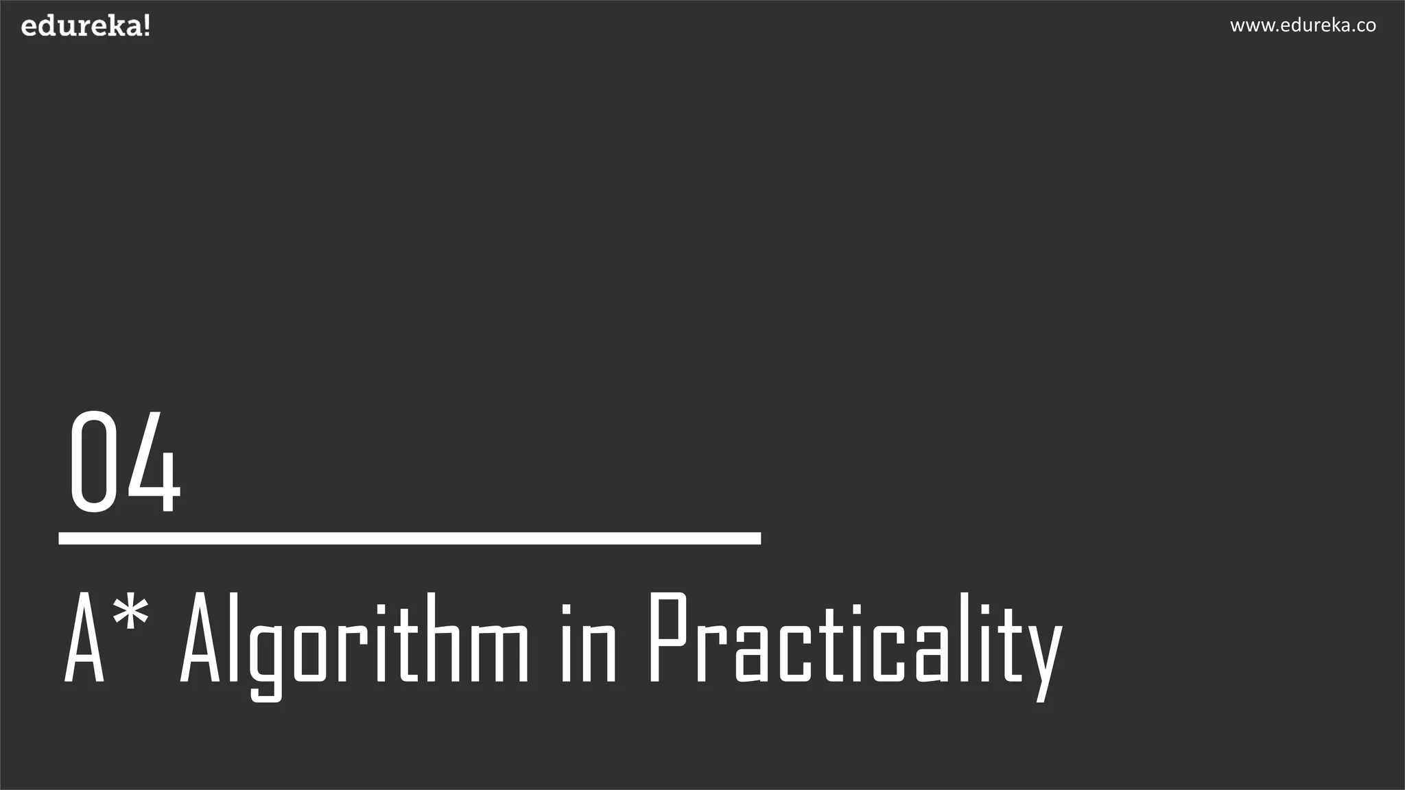 A star algorithm | A* Algorithm in Artificial Intelligence | Edureka | PDF