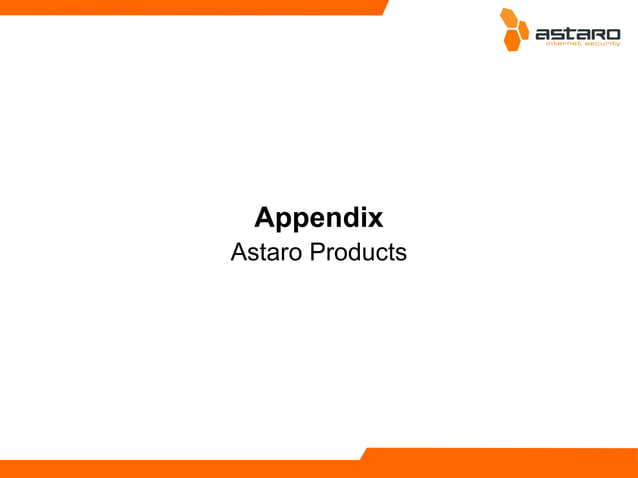 Astaro Customer Presentation | PPT