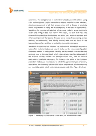 Astaro Orange Paper Oss Myths Dispelled | PDF