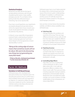 4 Factors That Affect Research Reproducibility | PDF