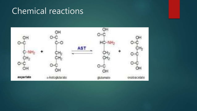 Ast(aspartate transaminase | PPTX | Chemistry | Science