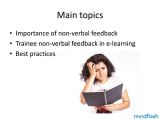 Bring Non-Verbal Feedback From Learners to E-Learning | PPTX | Parenting Babies and Toddlers ...