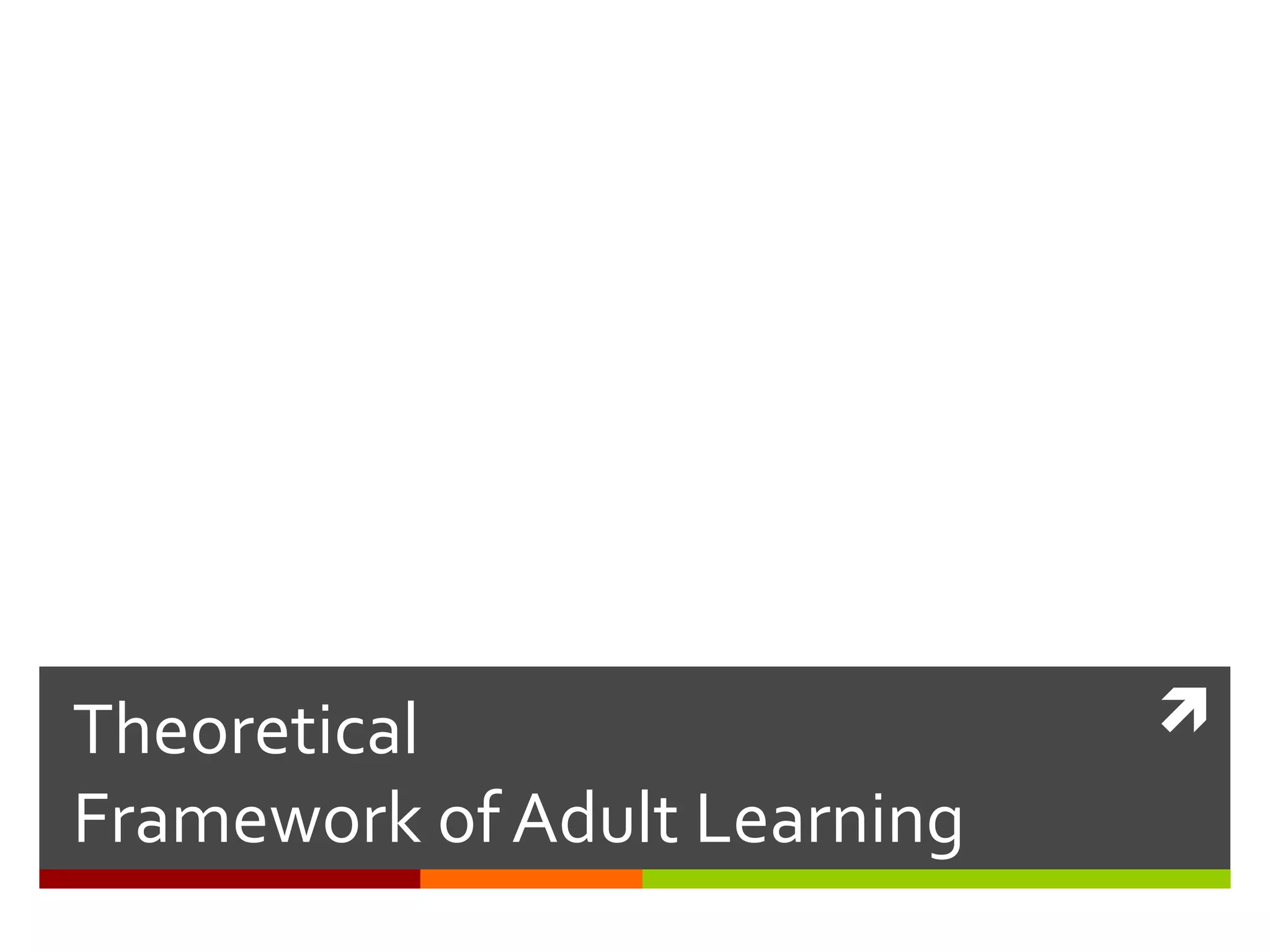 Navigating the Changing World of Adult Learning | PPTX