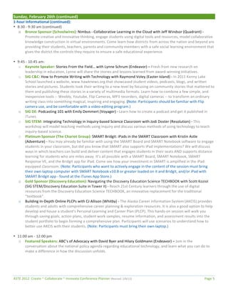 Aste2012 conference planner-1 | PDF