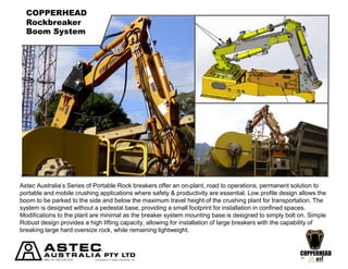 Astec Australia Hydraulic Breakers & Boom Systems | PDF | Australia and ...