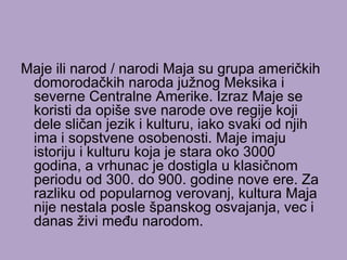 ASTECI I MAJE | PPT