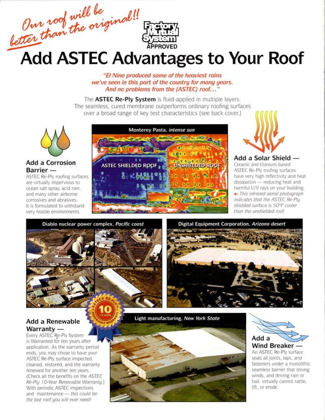 Astec Roofing Systems Brochure | PDF
