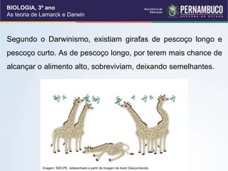 As teorias de Lamarck e Darwin.ppt