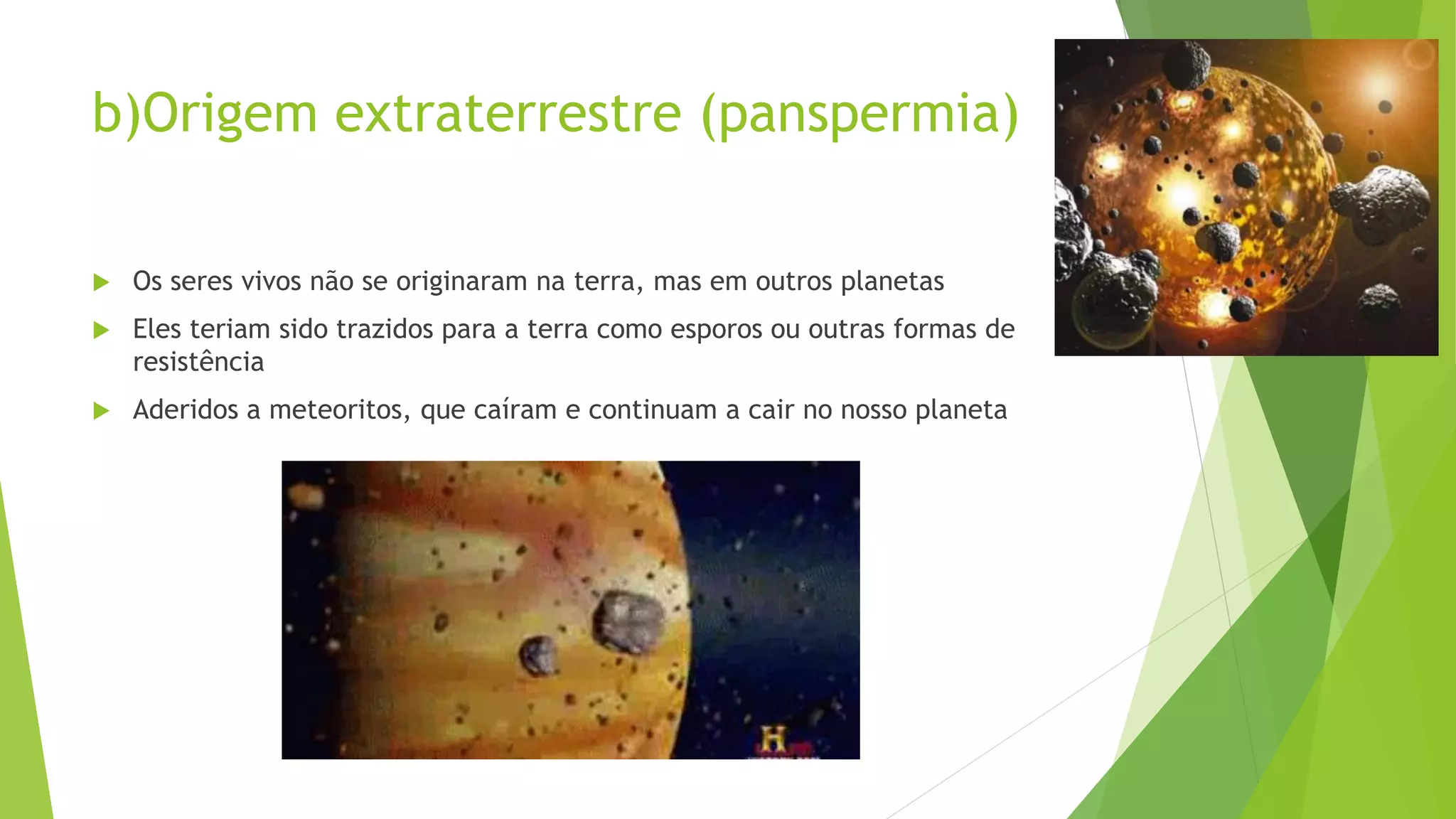 As teorias sobre a origem da vida | PDF | Chemistry | Science