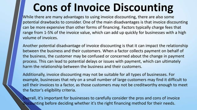 A Step-by-Step Complete Guide to Invoice Discounting: Everything You ...
