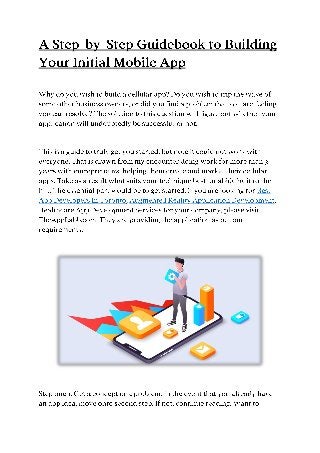 A step by-step guidebook to building your initial mobile app