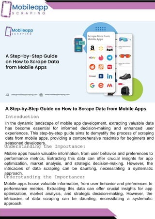 A Step-by-Step Guide on How to Scrape Data from Mobile Apps.pptx