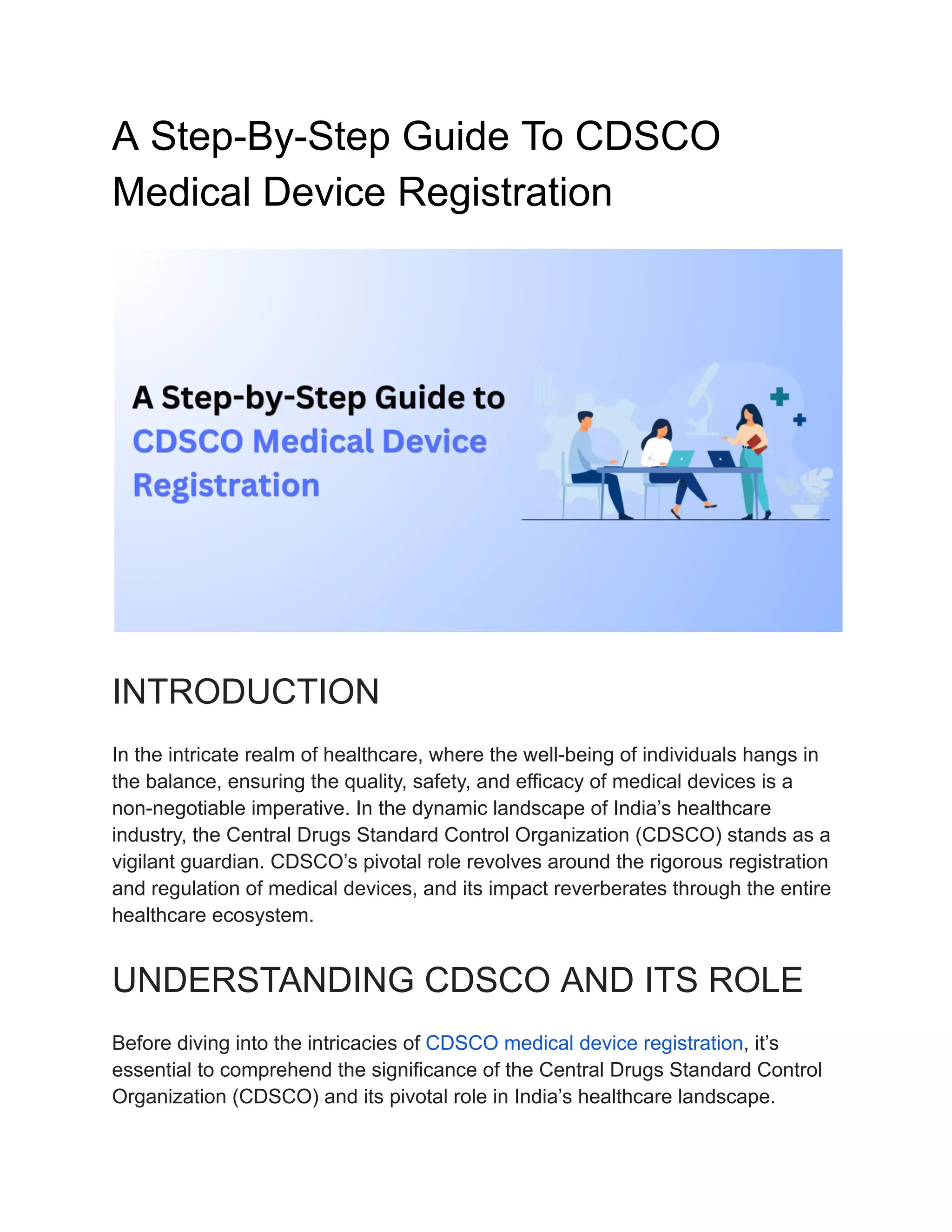 A Step-By-Step Guide To CDSCO _Medical Device Registration.pdf