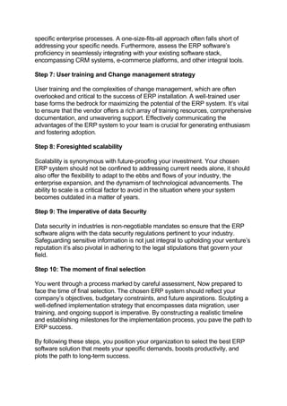 A Step-by-Step Guide to Choosing the Best ERP Software Solution.pdf ...