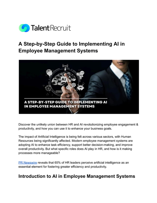 A Step-by-Step Guide to Implementing AI in Employee Management Systems.pdf