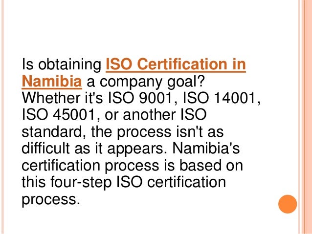 A step-by-step guide to ISO Certification in Namibia.pptx