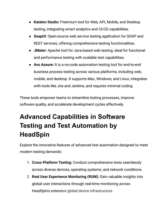 A Step By Step Guide To Selecting The Right Automated Software Testing Toolspdf