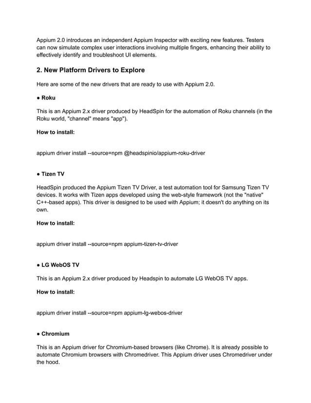 A Step By Step Guide To Test Automation With Appium Pdf