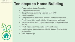 A step by-step guide to the home building | PPT