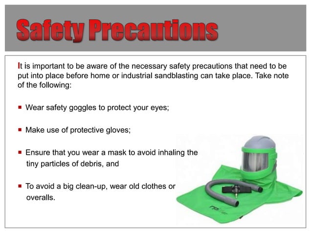 A step by-step guide to the sandblasting process | PDF