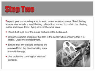 A step by-step guide to the sandblasting process | PDF
