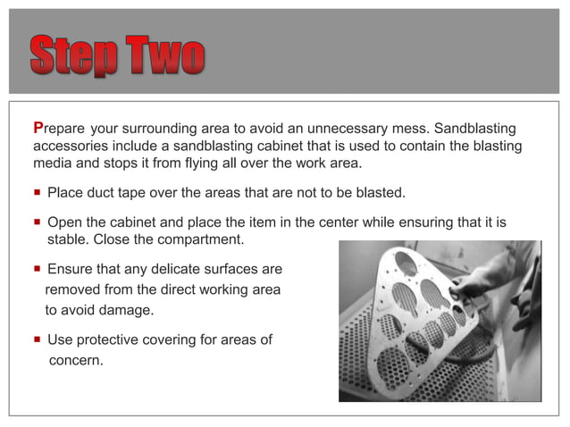 A step by-step guide to the sandblasting process | PDF