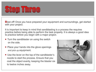 A step by-step guide to the sandblasting process | PDF