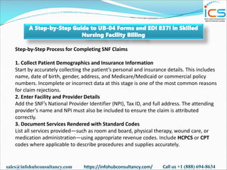 A Step-by-Step Guide to UB-04 Forms and EDI 837I in Skilled Nursing ...