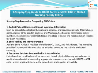 A Step-by-Step Guide to UB-04 Forms and EDI 837I in Skilled Nursing ...