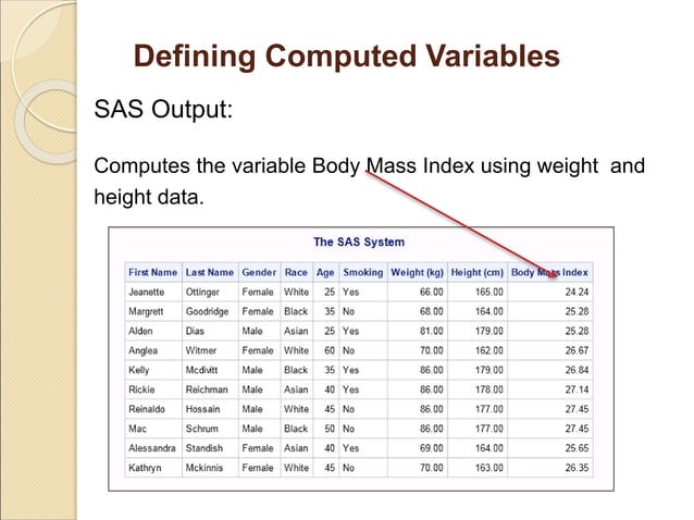 A Step-By-Step Introduction to SAS Report Procedure
