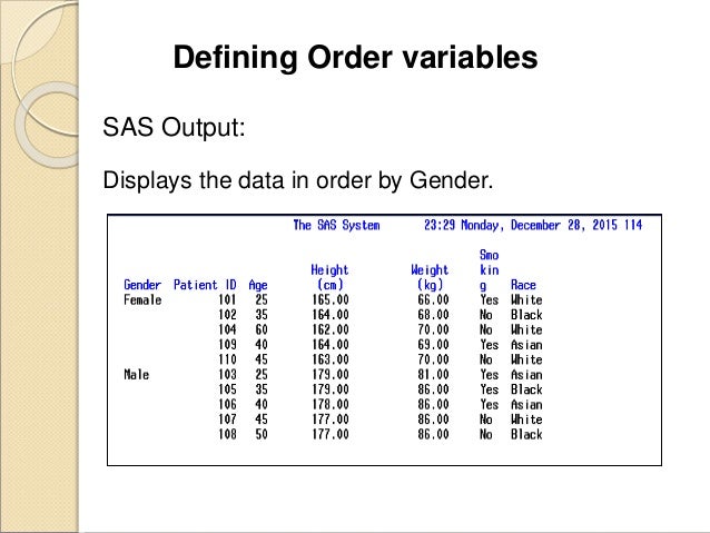 A Step By Step Introduction To Sas Report Procedure 4746