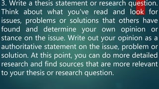 A step by-step on how to do a background | PPTX