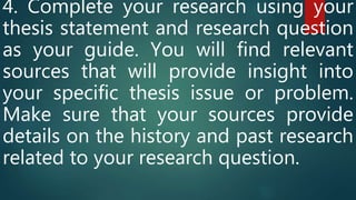 A step by-step on how to do a background | PPTX