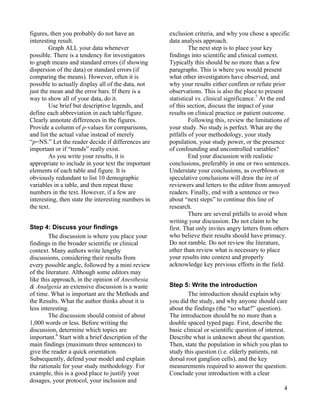 A Step By Step Guide To Writing A Scientific Manuscript | Pdf