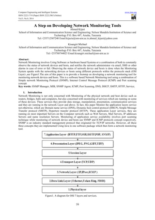 A step on developing network monitoring tools | PDF