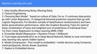 A step towards machine learning at accionlabs | PPT