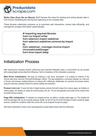 A Stepwise Guide to Scrape Aliexpress Digital Camera Data (1).pptx | Browsers | Computer ...