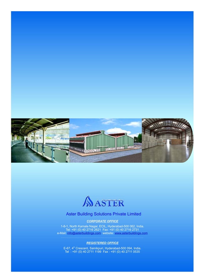 Aster Building Solutions | PDF
